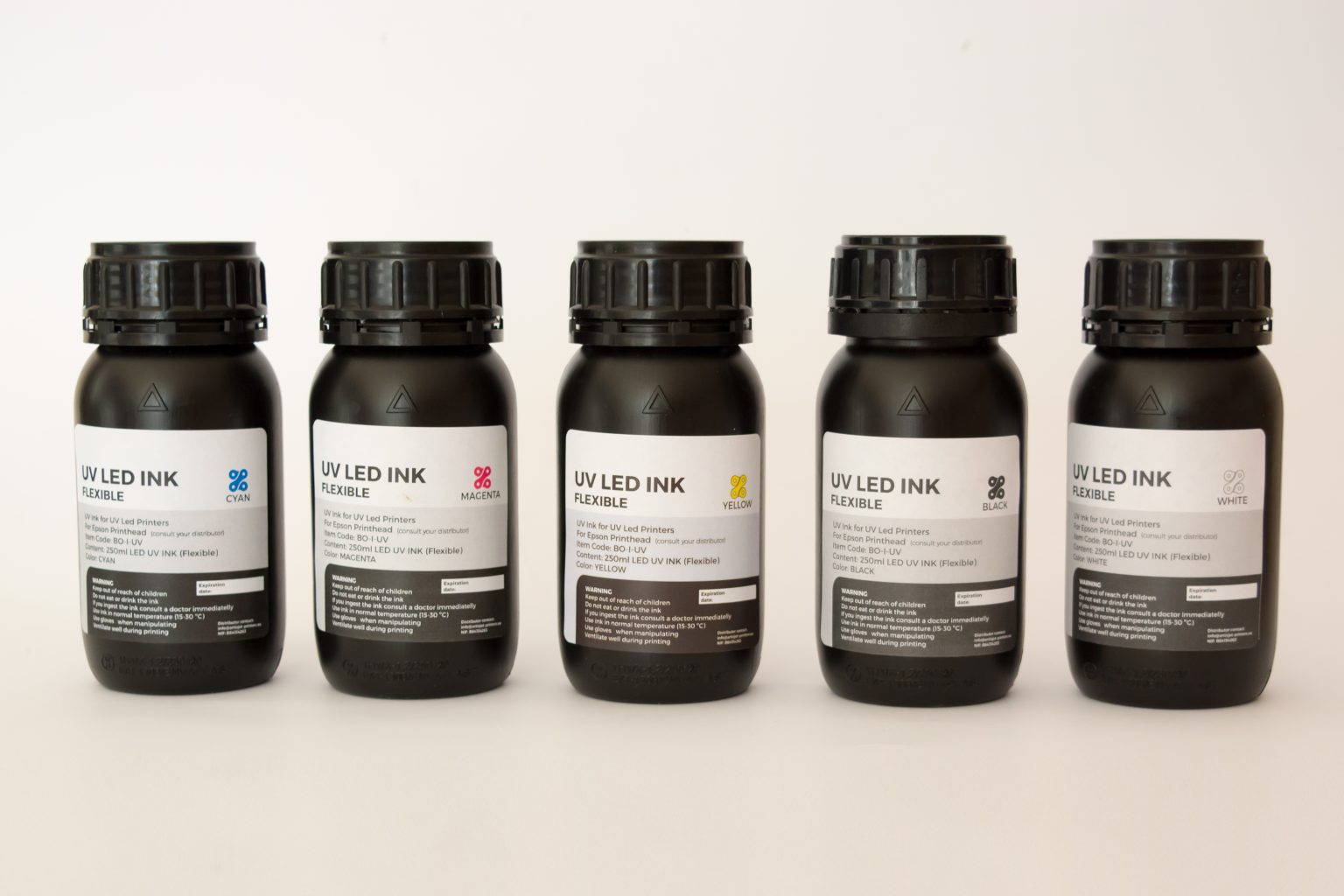 Tintas UV Led - Compatibles con cabezales Epson DX5 y DX7